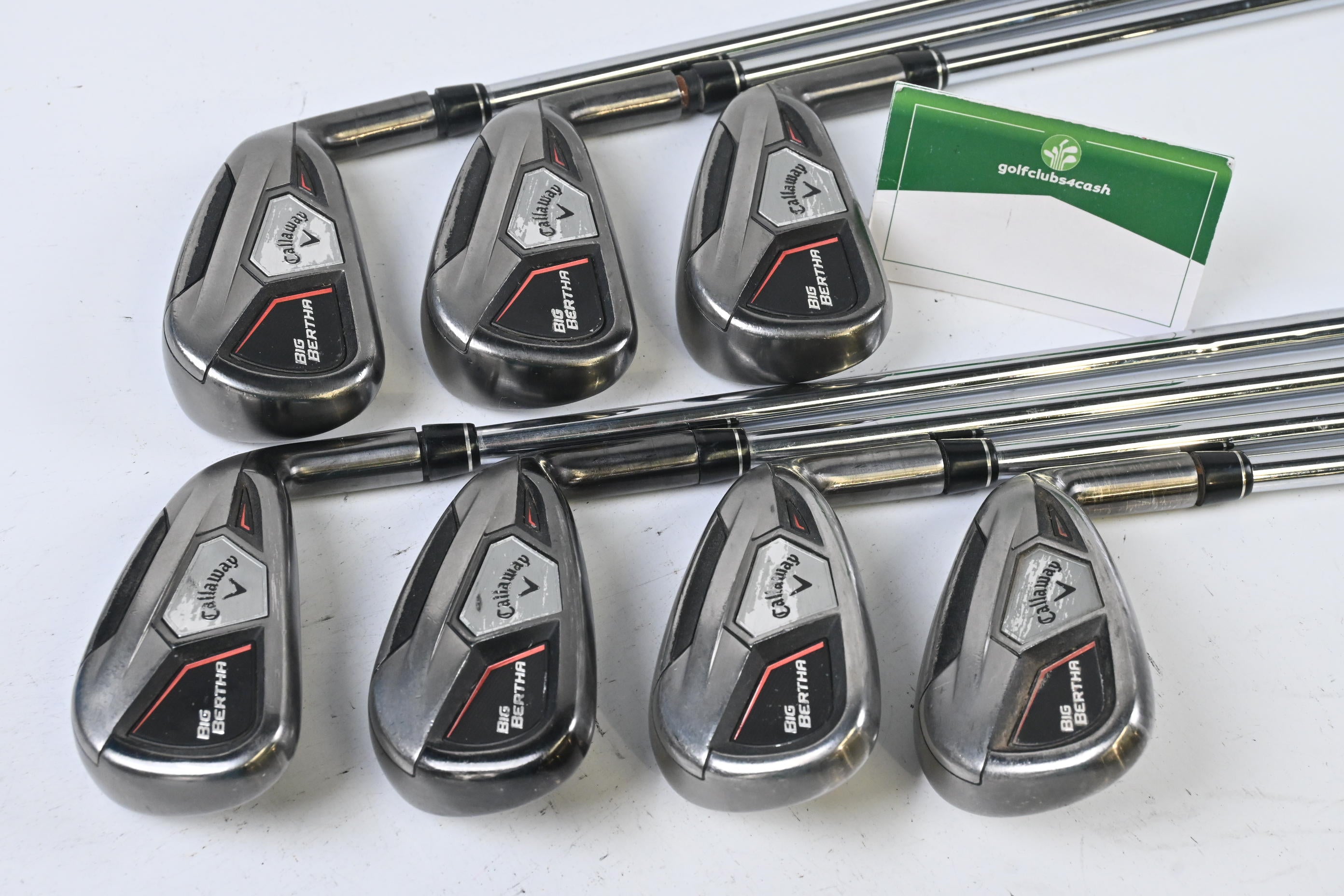 Callaway Big Bertha 2015 Irons / 4-PW / Regular Flex Speedstep 88 Shaf ...