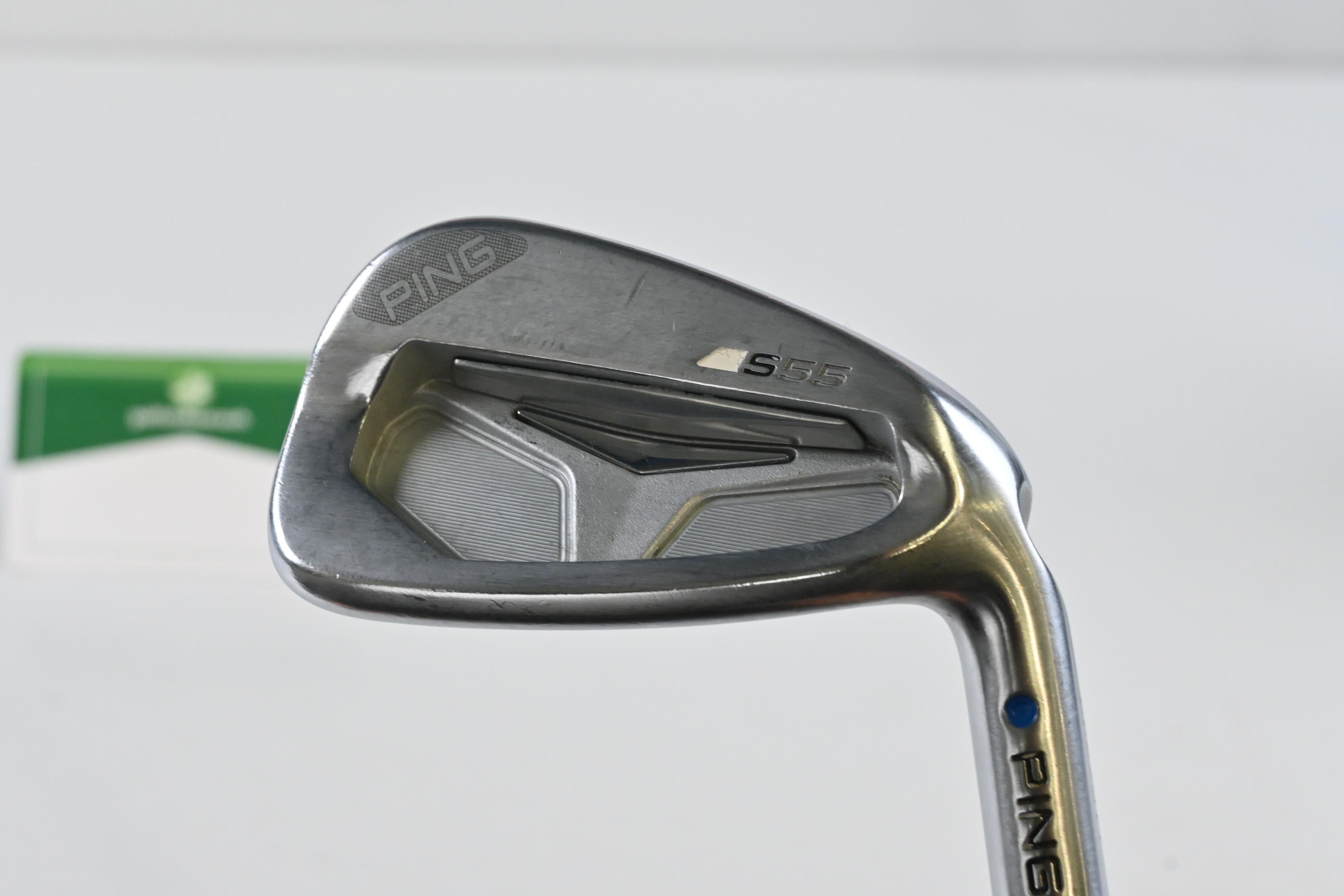 Ping S55 #8 Iron / Blue Dot / Stiff Flex Ping CFS Shaft – GolfClubs4Cash