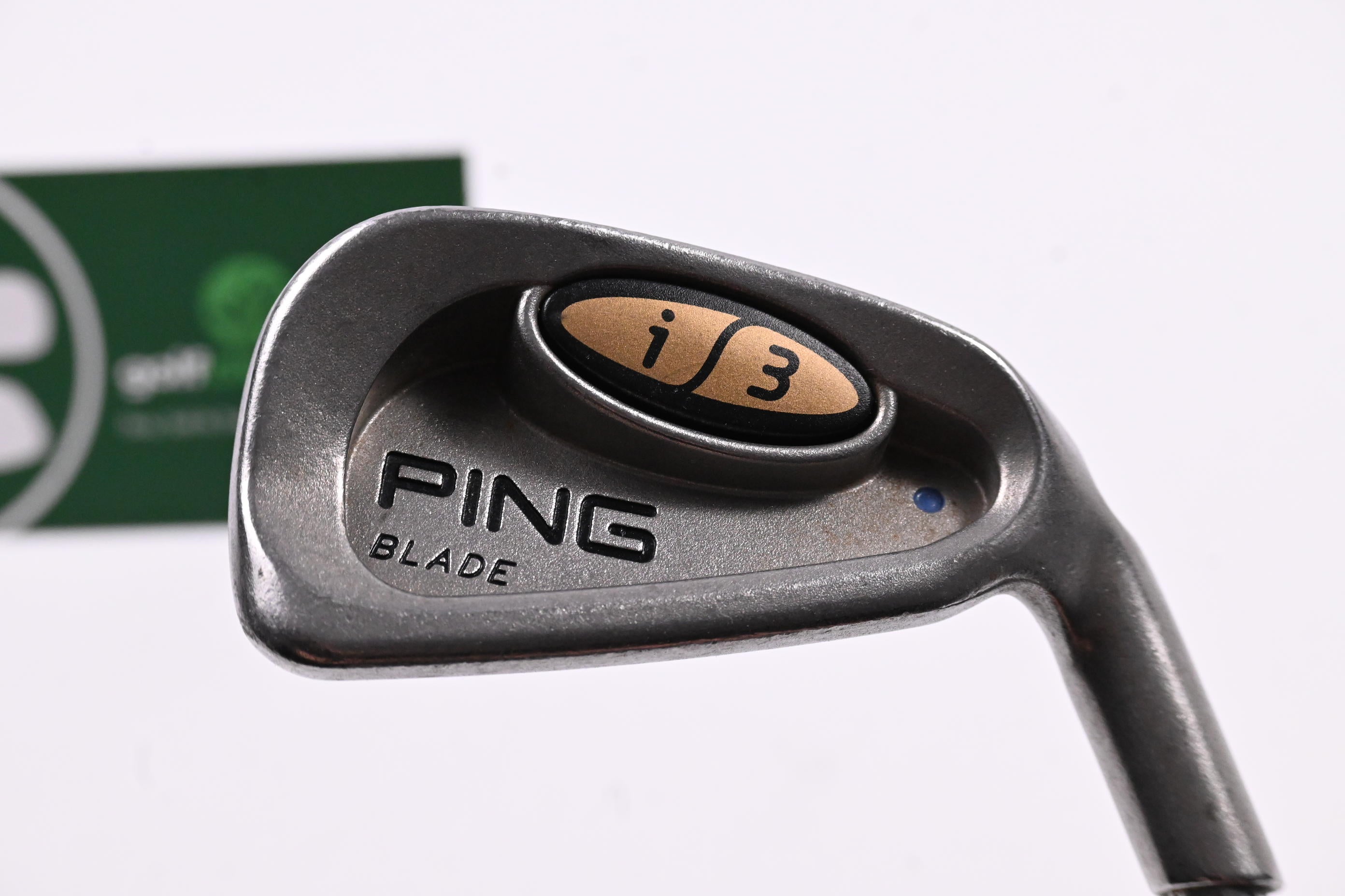 Ping i3 #3 Iron / 20.5 Degree / Blue Dot / Stiff Flex Cushin JZ Red Sh – GolfClubs4Cash