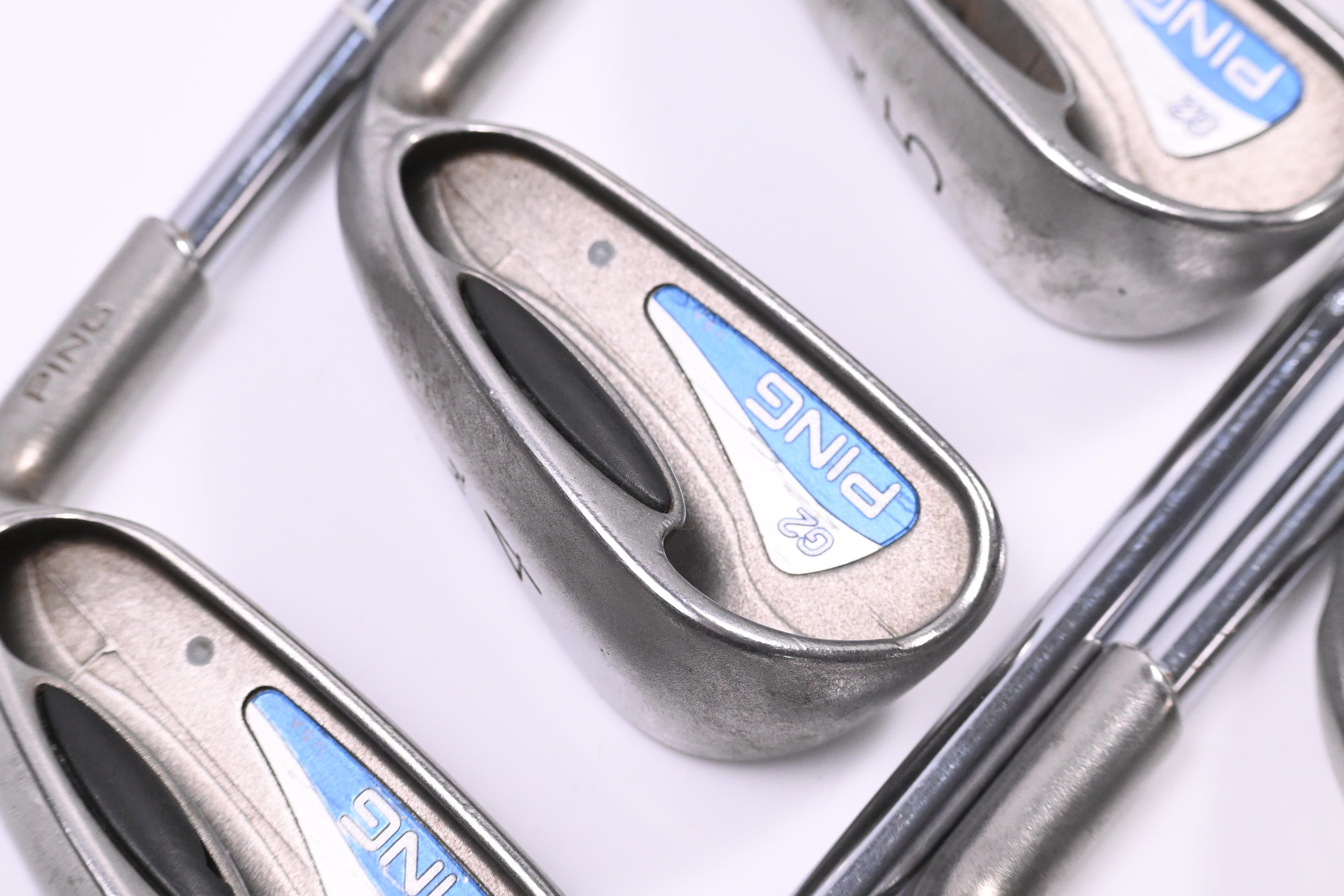 Ping G2 Irons / 3-PW+SW / Silver Dot / Regular Flex Ping Shafts ...
