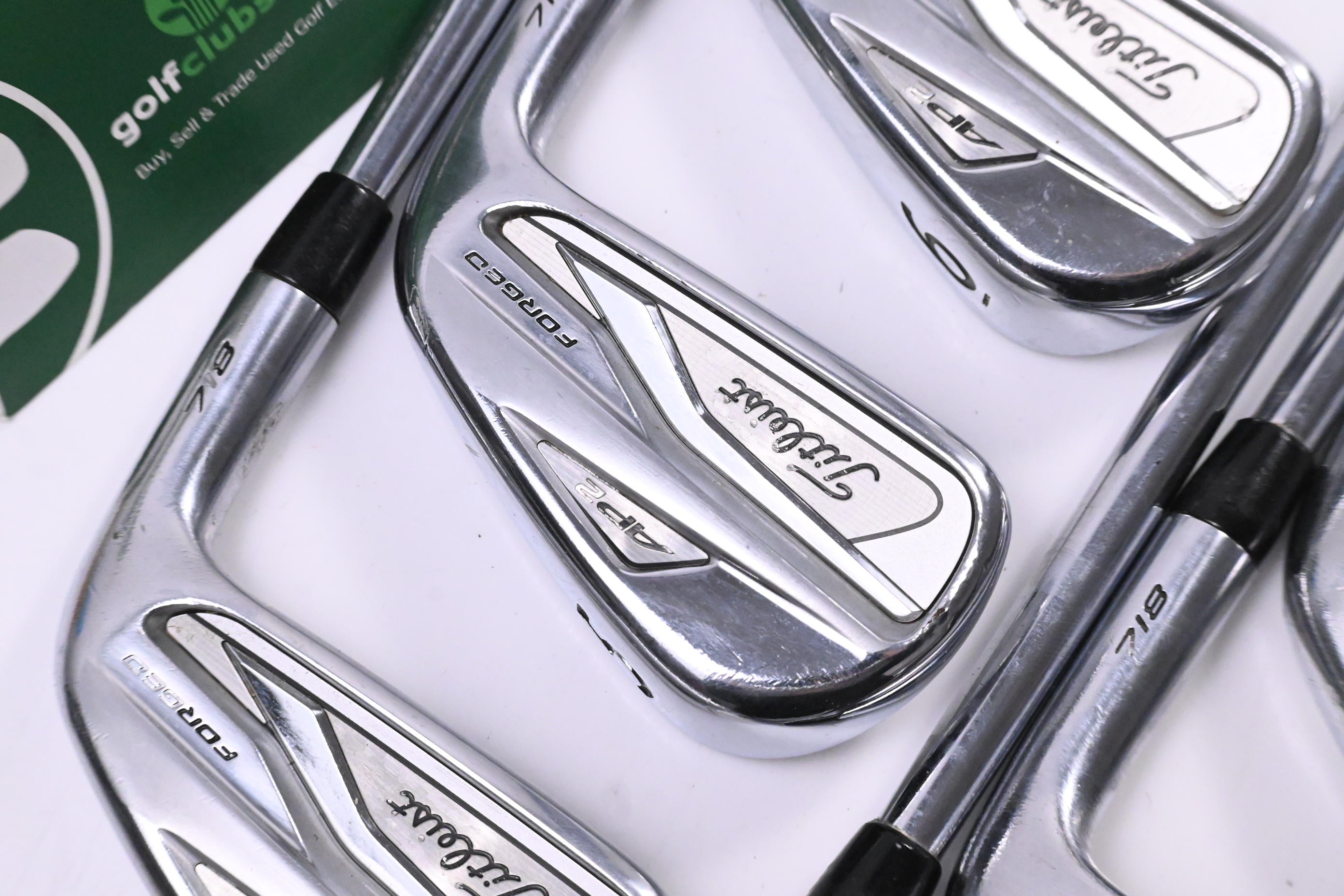 Titleist 718 AP2 Irons / 4-PW / Stiff Flex AMT Tour White S300 Shafts