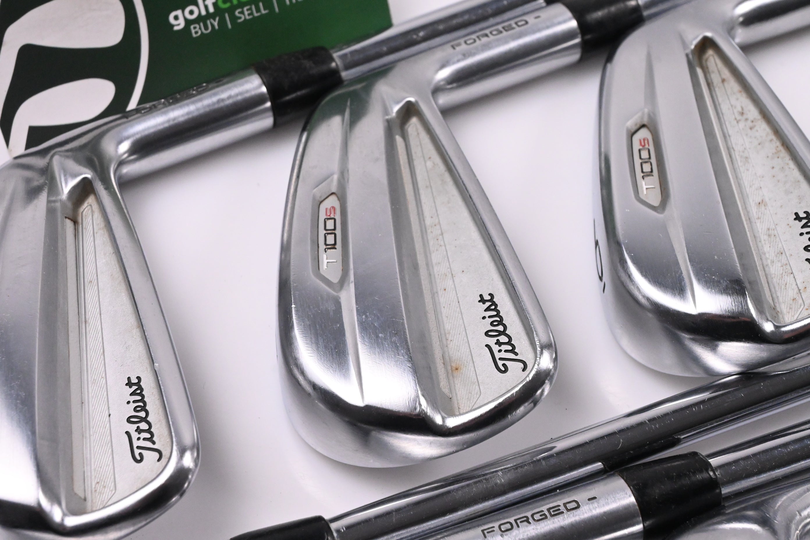 Titleist T100.S 2021 Irons / 4-PW / Stiff Flex AMT Black S300 Shafts ...