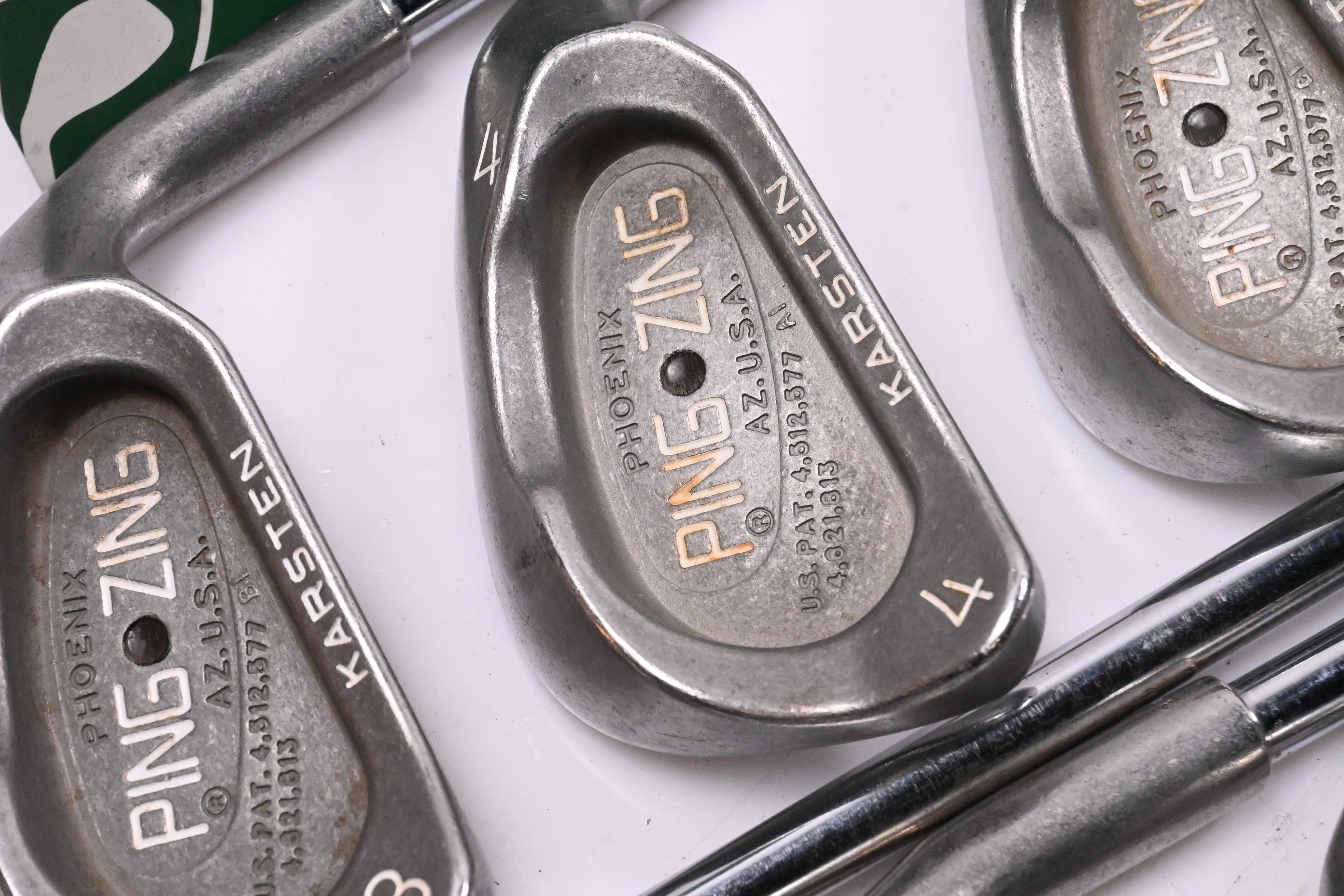 Ping Zing Irons / 3-PW+SW / Black Dot / Stiff Flex Ping JZ Red Shafts