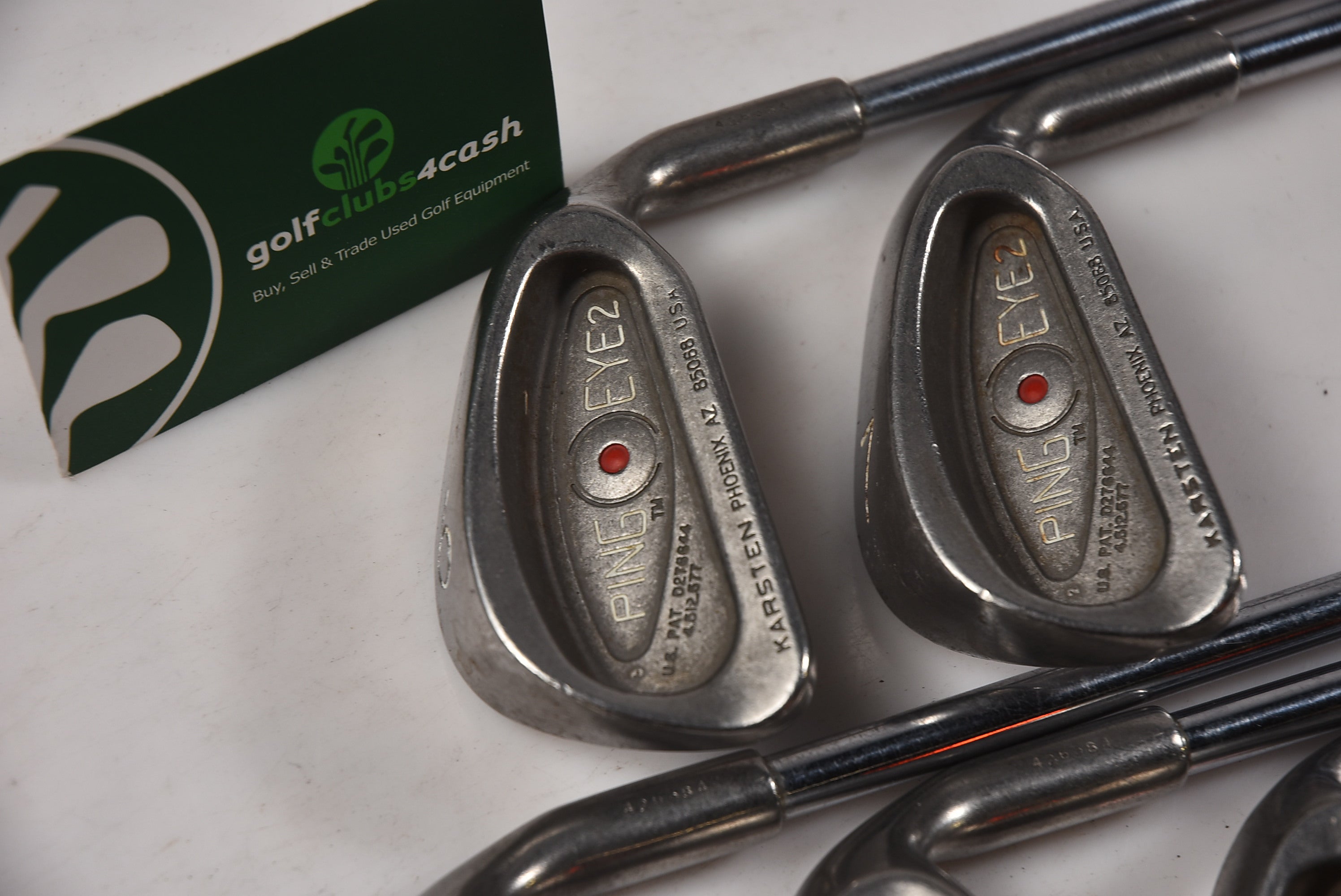 Ping Eye 2 Irons / 6-PW / Red Dot / Regular Flex Ping JZ Blue Shafts