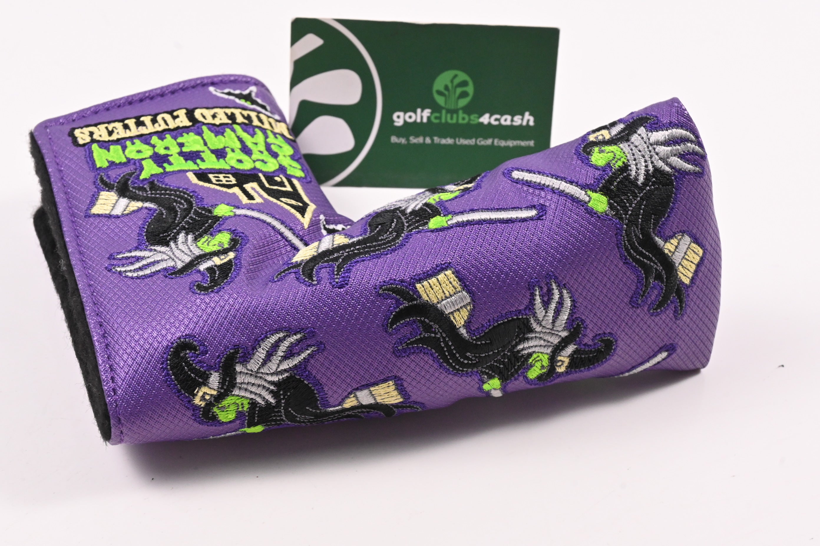 Scotty Cameron 2011 Halloween Flying Witches / Putter Headcover / Blad ...