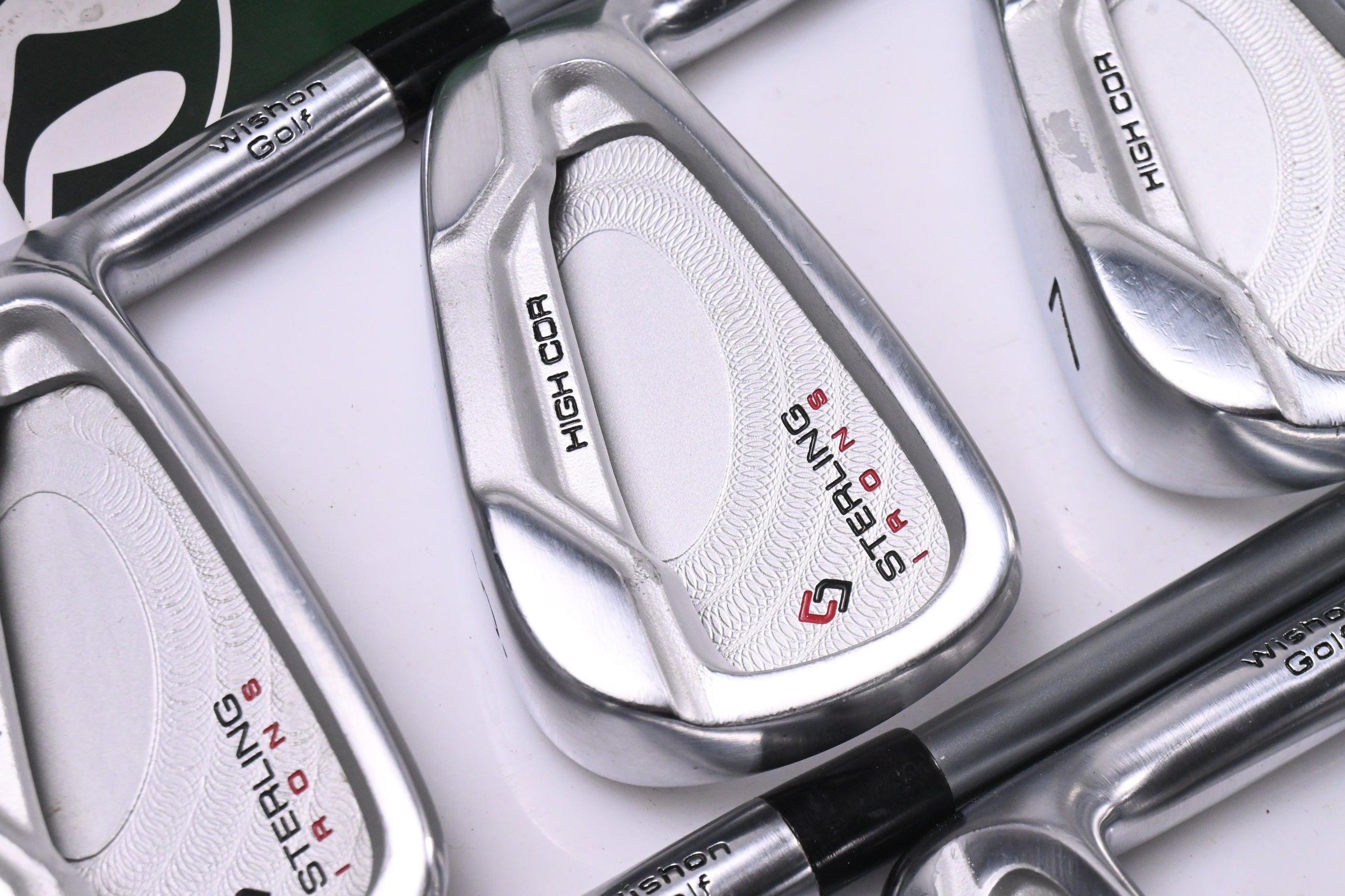 Wishon Sterling Irons / 5-PW+GW+SW / Regular Flex S2S White 75