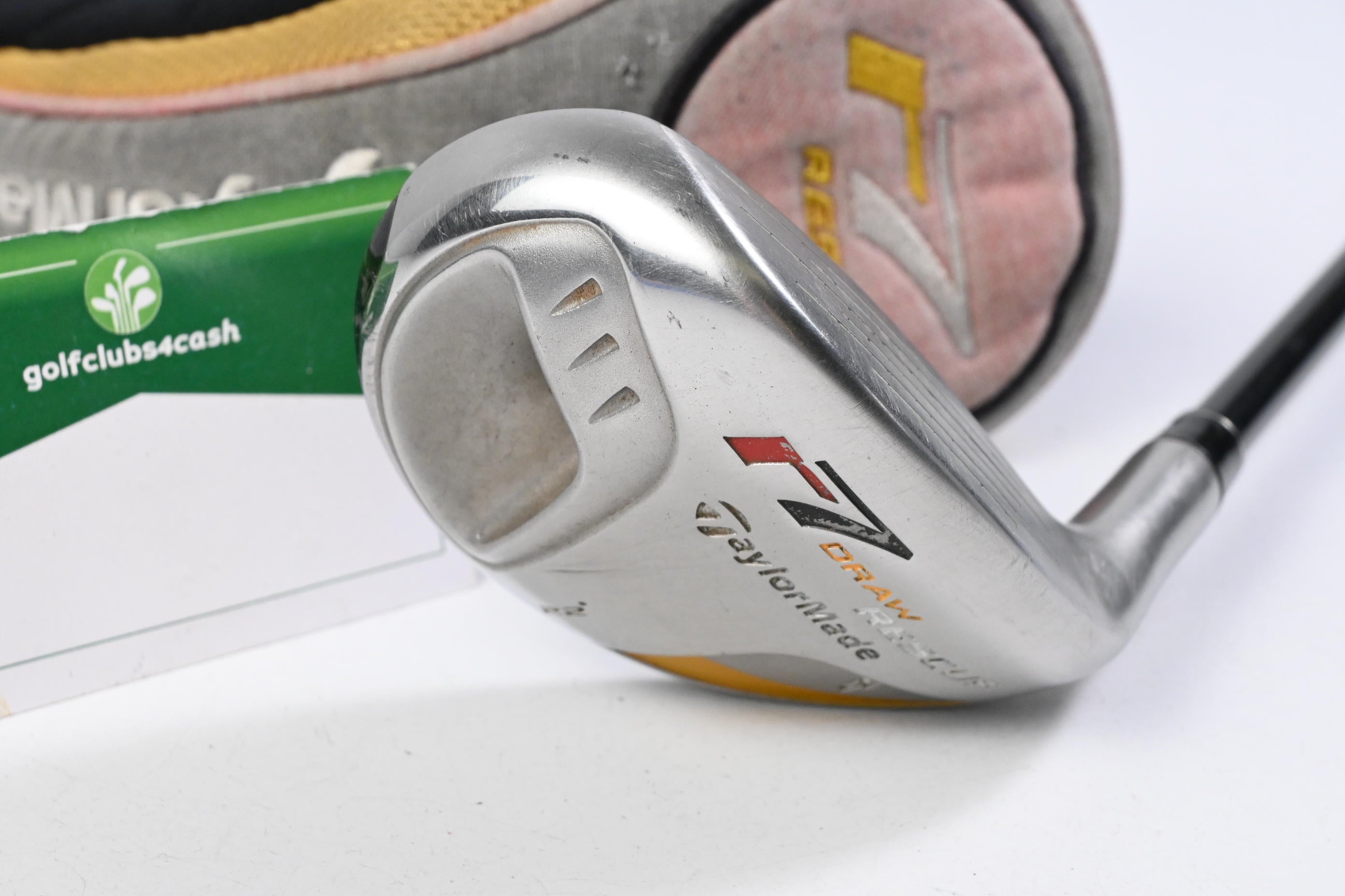 Taylormade R7 Draw #4 Hybrid / 22 Degree / Stiff Flex Taylormade REAX ...