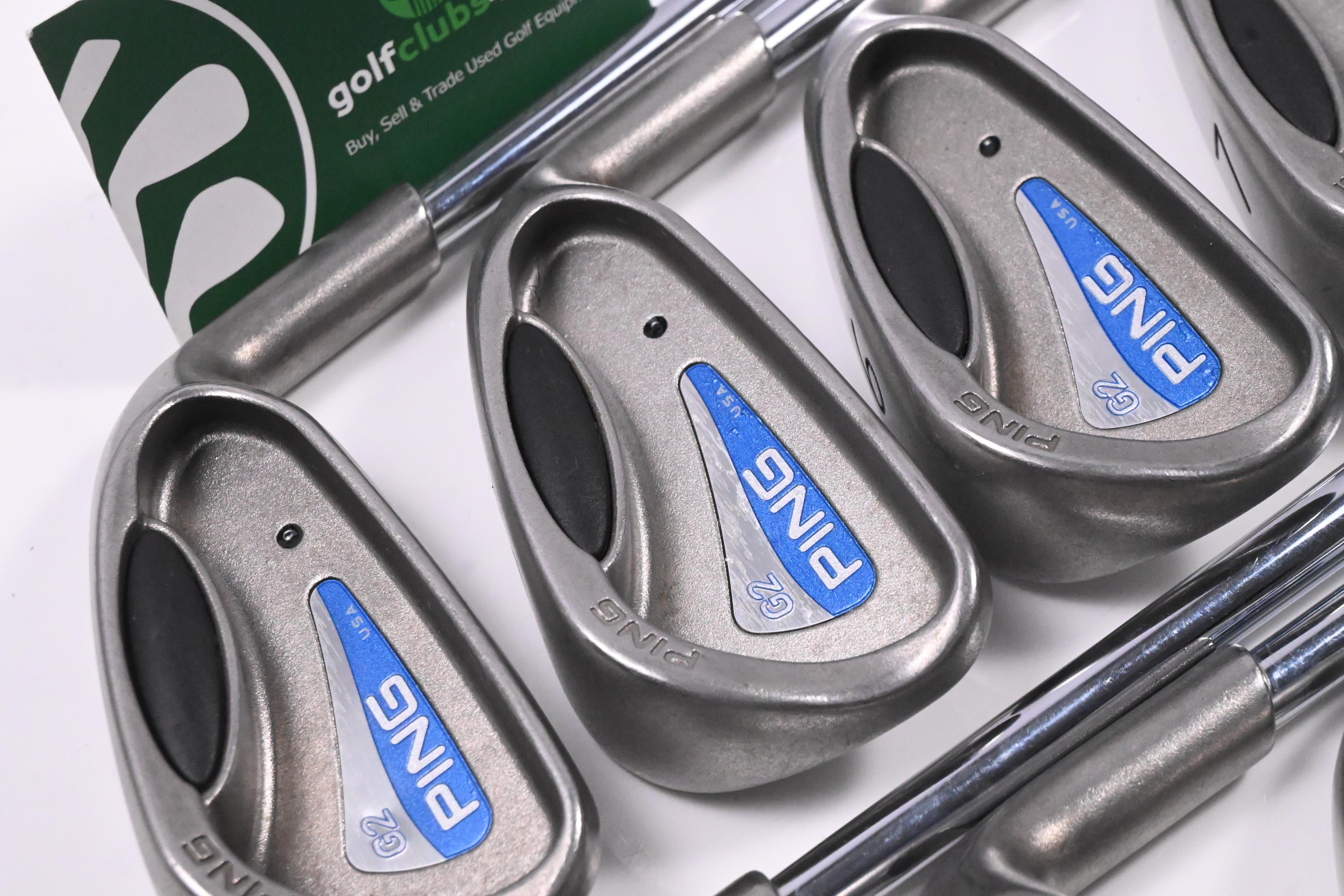 Ping G2 Irons / 4-PW+SW / Black Dot / Regular Flex Ping AWT Shafts